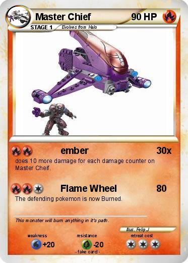 Pokémon Master Chief 597 597 - ember - My Pokemon Card