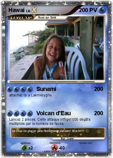 Pokémon Hawai 2 2 - Sunami - Ma carte Pokémon