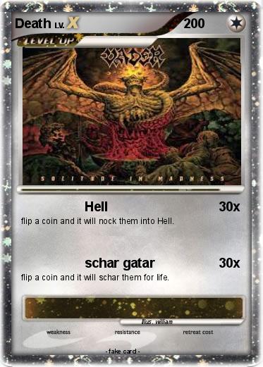 Pokémon Death 5646 5646 - Hell - My Pokemon Card