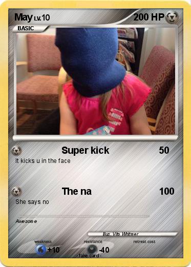Pokémon May 199 199 - Super kick - My Pokemon Card