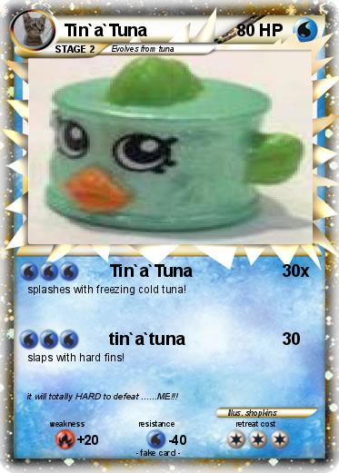 Pokémon Tin a Tuna - Tin`a`Tuna - My Pokemon Card