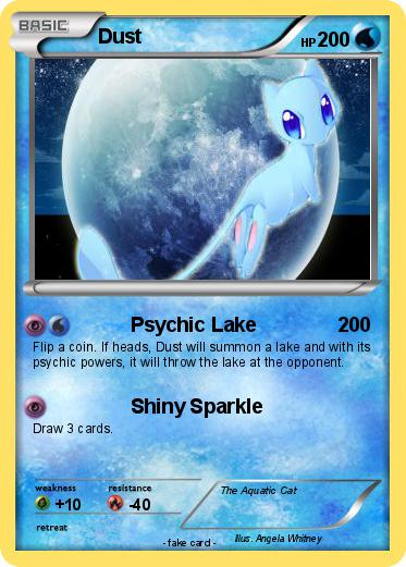 Pokémon Dust 69 69 - Psychic Lake - My Pokemon Card