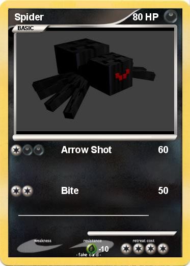 Pokémon Spider 808 808 - Arrow Shot - My Pokemon Card