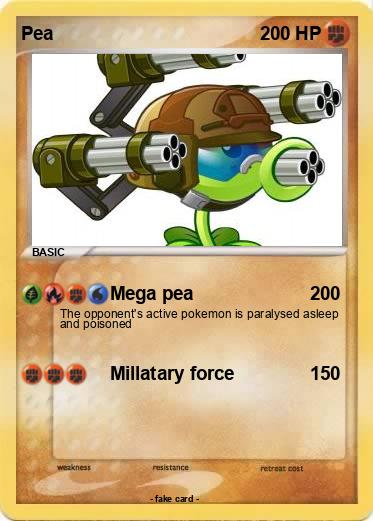 Pokémon Pea 257 257 - Mega pea - My Pokemon Card