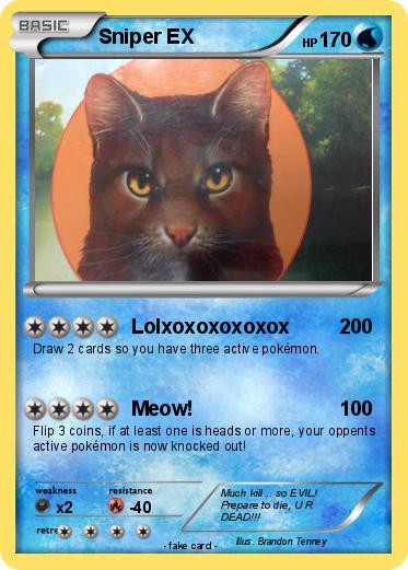 Pokémon Sniper EX 7 7 - Lolxoxoxoxoxox - My Pokemon Card
