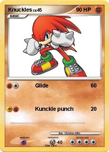 Pokémon Knuckles 519 519 - Glide - My Pokemon Card