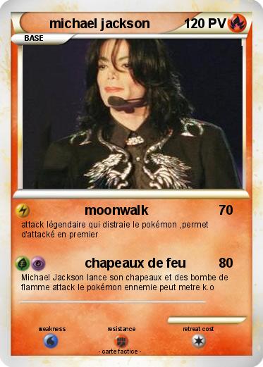 Pokémon michael jackson 658 658 - moonwalk - Ma carte Pokémon
