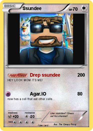 Pokémon Ssundee 124 124 - Drep ssundee - My Pokemon Card