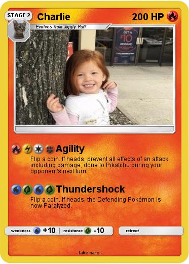 Pokémon Charlie 1491 1491 - Agility - My Pokemon Card