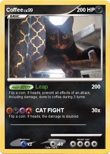 Pokémon Coffee 153 153 - Leap - My Pokemon Card