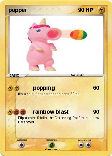 Pokémon popper 6 6 - popping - My Pokemon Card
