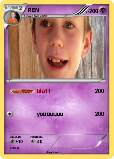 Pokémon REN 73 73 - bla11 - My Pokemon Card