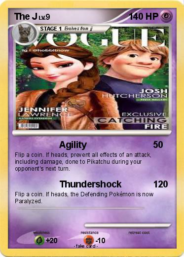 Pokémon The J - Agility - My Pokemon Card