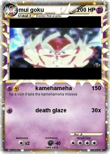 Pokémon mui goku 19 19 - kamehameha - My Pokemon Card