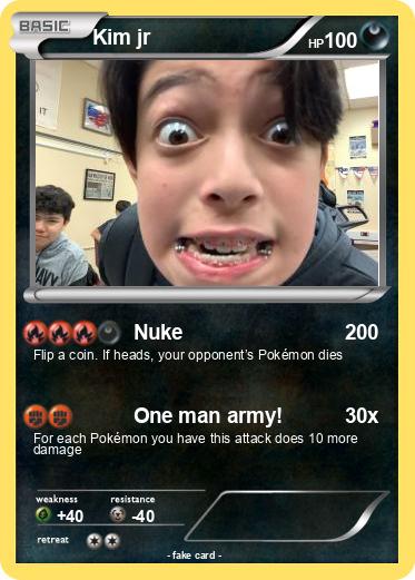 Pokémon Kim jr - Nuke - My Pokemon Card