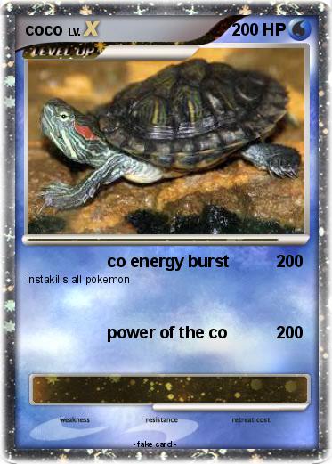 Pokémon coco 673 673 - co energy burst - My Pokemon Card