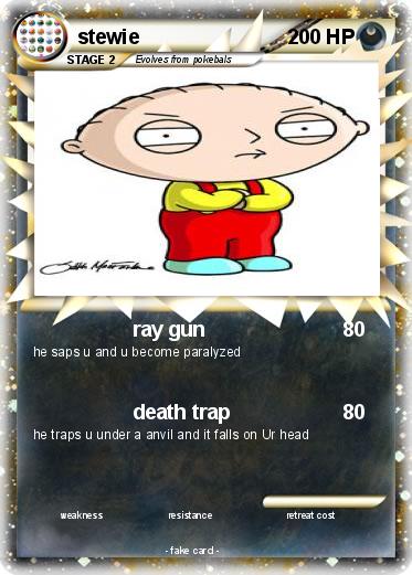 Pokémon stewie 410 410 - ray gun - My Pokemon Card