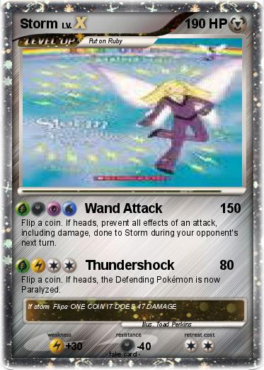Pokémon Storm 931 931 - Wand Attack - My Pokemon Card