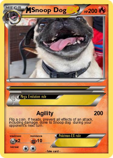 Pokémon Snoop Dog 128 128 - Agility - My Pokemon Card