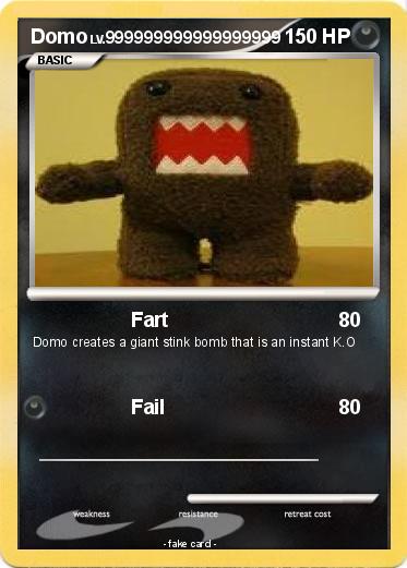 Pokémon Domo 112 112 - Fart - My Pokemon Card
