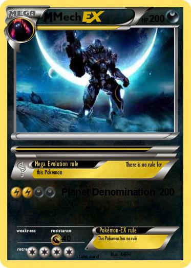 Pokémon Mech 85 85 - Planet Denomination - My Pokemon Card
