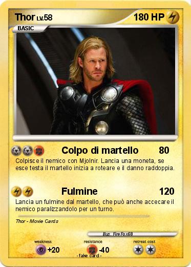 Pokémon Thor 385 385 - Colpo di martello - My Pokemon Card