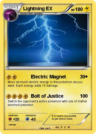 Pokémon Lightning EX 5 5 - Electric Magnet - My Pokemon Card