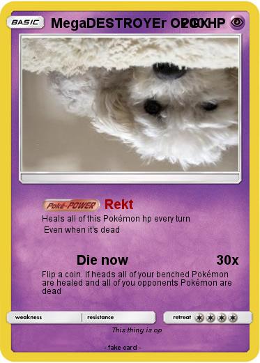Pokémon MegaDESTROYEr OPGX - Rekt - My Pokemon Card