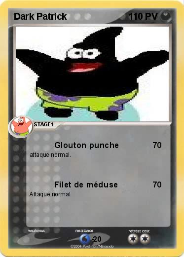 Pokémon Dark Patrick 1 1 - Glouton punche - Ma carte Pokémon