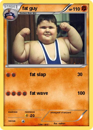 Pokémon fat guy 193 193 - fat slap - My Pokemon Card
