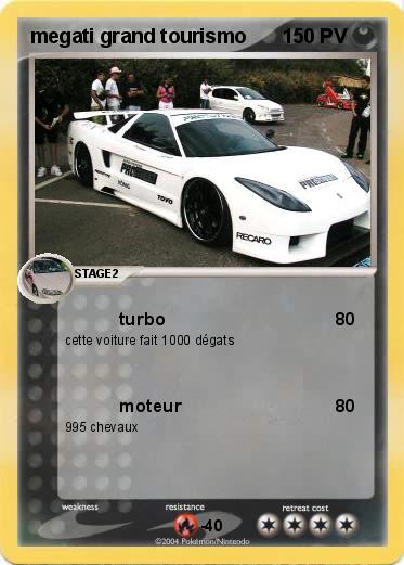 Pokémon megati grand tourismo - turbo - Ma carte Pokémon