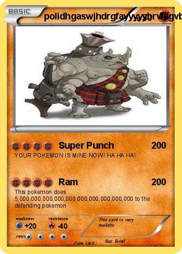 Pokémon No name 703 703 - Super Punch - My Pokemon Card