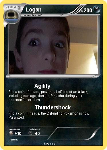 Pokémon Logan 583 583 - Agility - My Pokemon Card