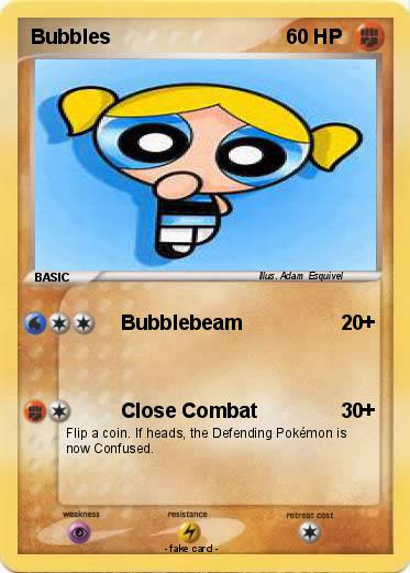 Pokémon Bubbles 115 115 - Bubblebeam - My Pokemon Card