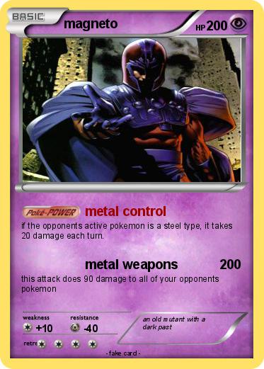 Pokémon magneto 77 77 - metal control - My Pokemon Card