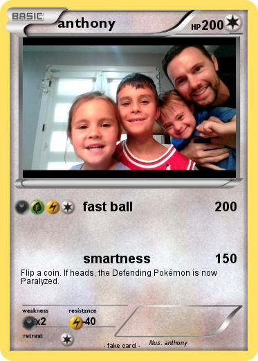 Pokémon anthony 1398 1398 - fast ball - My Pokemon Card