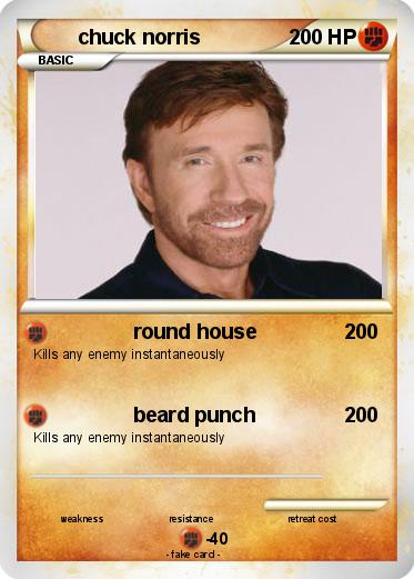 Pokémon chuck norris 3389 3389 - round house - My Pokemon Card