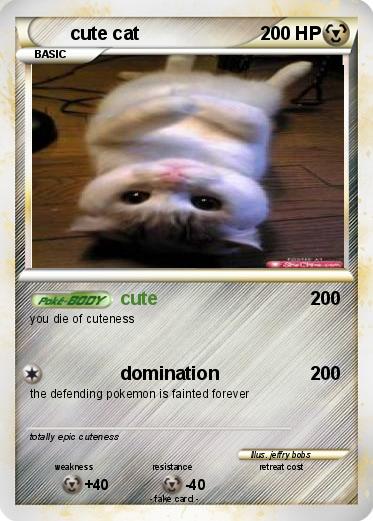 Pokémon cute cat 72 72 - cute - My Pokemon Card