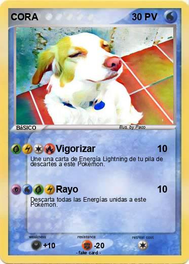 Pokémon CORA 32 32 - Vigorizar - Mi carta pokémon