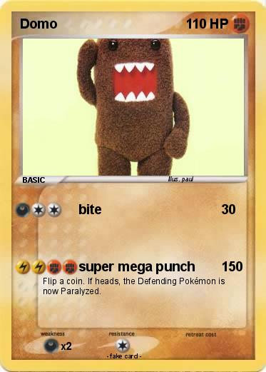 Pokémon Domo 599 599 - bite - My Pokemon Card