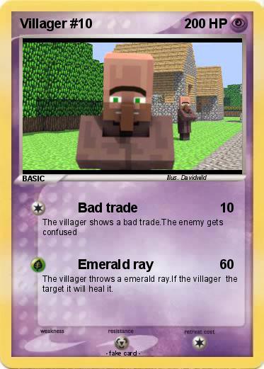 Pokémon Villager 10 1 1 - Bad trade - My Pokemon Card