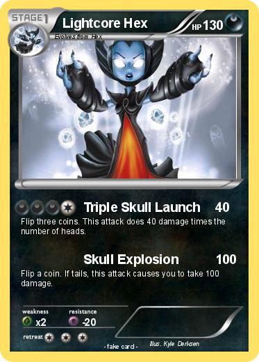 Pokémon Lightcore Hex 3 3 - Triple Skull Launch - My Pokemon Card