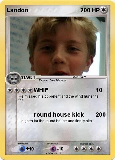 Pokémon Landon 123 123 - WHIF - My Pokemon Card