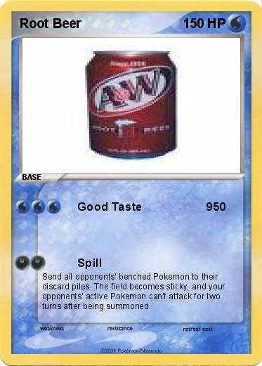 Pokémon Root Beer - Good Taste 950 - My Pokemon Card