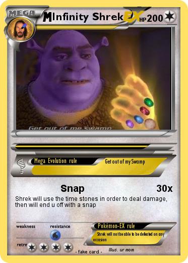 Pokémon Infinity Shrek 2 2 - Snap - My Pokemon Card