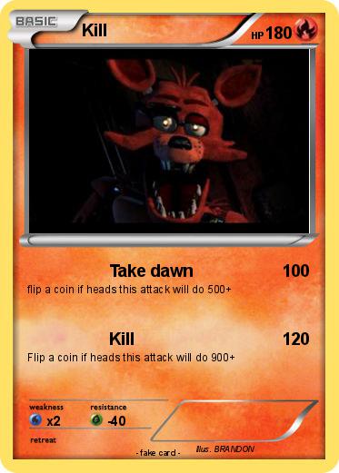 Pokémon Kill 414 414 - Take dawn - My Pokemon Card