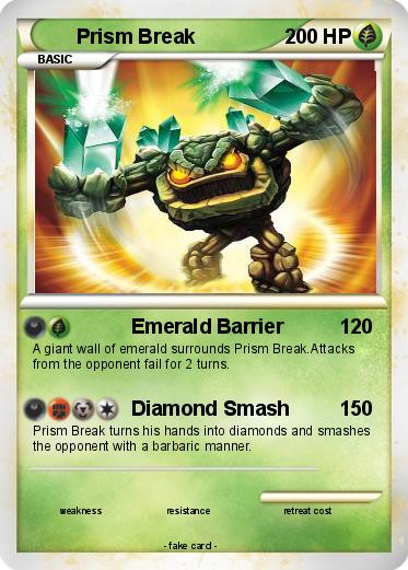 Pokémon Prism Break 35 35 - Emerald Barrier - My Pokemon Card