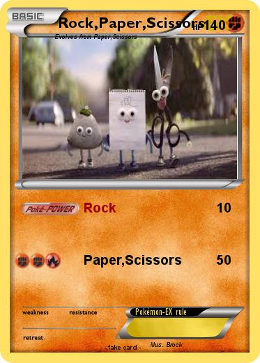 Pokémon Rock Paper Scissors 8 8 - Rock - My Pokemon Card