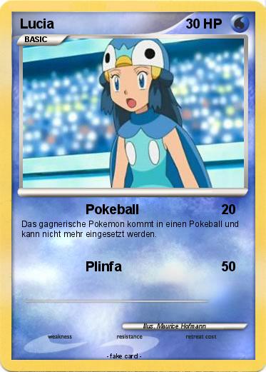Pokémon Lucia 42 42 - Pokeball - My Pokemon Card