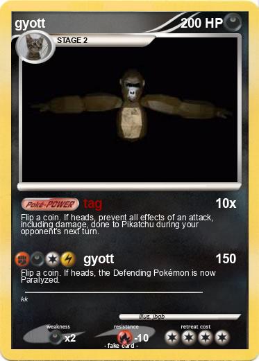 Pokémon gyott - tag - My Pokemon Card